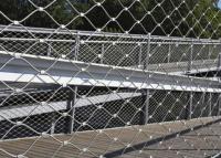 China Stainless Steel Cable rope Mesh for Architectural  Animal Enclosure Safety Barrier for sale