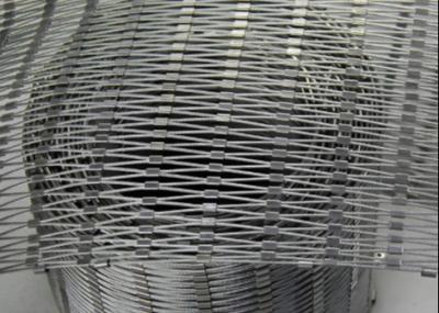 China 2.0mm 50*50mm Flexible SUS304 SUS316 Stainless Steel Wire Rope Mesh Anti-Rusting Protective Non-Rusting for sale