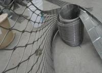 China Flexible Stainless Steel Cable Mesh 304 316 Metal Wire Rope Mesh for sale