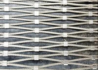 China 304 316 316L Zoo Mesh Stainless Steel X Tend Wire Rope Mesh for sale