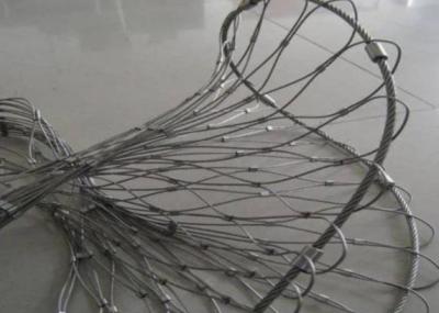 China Top Grade Black Oxide Stainless Steel Wire Rope Mesh for Zoo Fence for sale