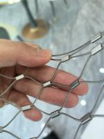 China Top Grade Black Oxide Stainless Steel Wire Rope Mesh for Zoo Fence for sale