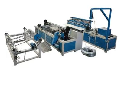 China Diamond Wire Mesh Chain Link Fence Weaving Netting Making Machine for Baseball Field Protection for sale
