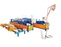China Diamond Wire Mesh Chain Link Fence Weaving Netting Making Machine for Baseball Field Protection for sale