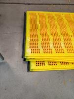 China 60A 305*305mm Washing Coal PU Screen Panel for sale