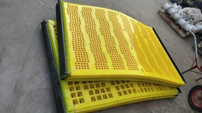 China 60A 305*305mm Washing Coal PU Screen Panel for sale