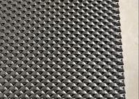 China Heavy Duty DVA Mesh Black Color Aluminum One Way Vision Expanded Metal Mesh Sheet for sale