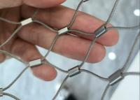China Stainless Steel Cable Mesh 304 316 Metal Wire Rope Mesh for Stair Railing for sale
