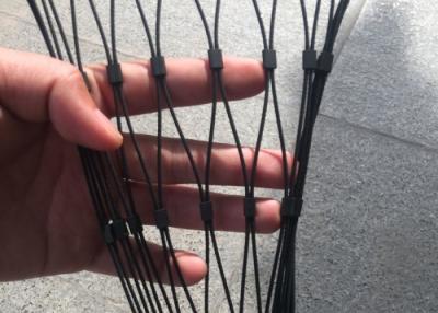China Decoration X-Tend Stainless Steel Rope Zoo Animal Diamond Mesh Net Fence for sale