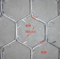 China Customized Size Hex Mesh Refractory 1m-2m Width Low Carbon Steel for sale