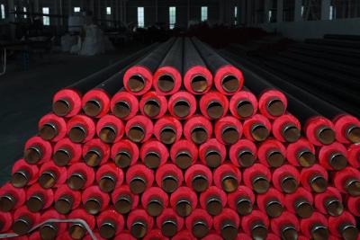 China Prefabricated Insulated Steel Pipe With Polyurethane Foam For Underground Installation for sale