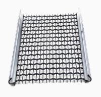 China Mine Sieving Woven Wire Hooked Vibrating Screen Mesh for Stone Quarry for sale