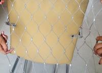 China Hand Woven Stainless Steel Zoo Animal Enclosure Flexible SGS Certified for sale