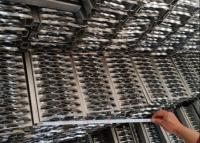 China Durable Galvanized Anti-Skid Perforated Crocodile Mouth Plate Grip Strut Grating for Walkway for sale