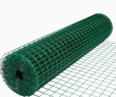 China Green PVC Plastic Coated Welded Steel Wire Mesh Electric Welding Mesh for sale