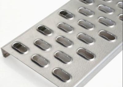 China Galvanized Sheet Oval Grip Strut Work Platform Walkway Safety Grating for sale