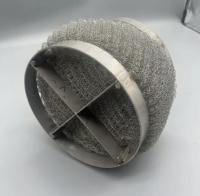 China 50 80 100 150 Mm Thickness Stainless Steel Wire Mesh Demister Filter Pad for sale