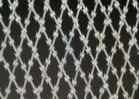 China Metech Razor Wire Welded Mesh Panel Fencing System Consists Razor Wire Mesh for sale