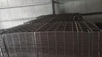 China 3.4mm Wire*15 X 15 Cm Mesh *2.15 * 6m Black Welded Wire Mesh Panel for Construction for sale