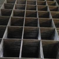 China 3.4mm Wire*15 X 15 Cm Mesh *2.15 * 6m Black Welded Wire Mesh Panel for Construction for sale