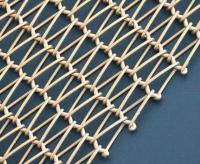 China Decorative Spiral Wire Mesh Panels for Modern Architectural Designs for sale
