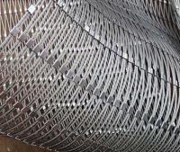 China Animal Zoo Bird Cage Exterior Enclosure Stainless Steel Wire Rope Security Mesh for sale