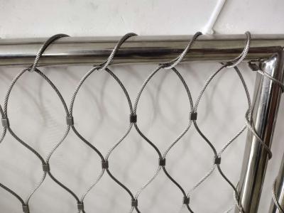 China Impact Resistant High Load-Bearing Capacity Stainless Steel Wire Rope Mesh for Protection for sale