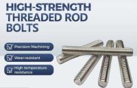 China Stud Bolt Factory Price Thread Rods Thread Rod Double Ended Stud Bolts HDG Black M22 M24 for sale