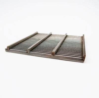 China 0.4mm Slot Johnson Wedge Wire Welding Screens Profile Wire Panel Screens Johnson Well Screens for sale