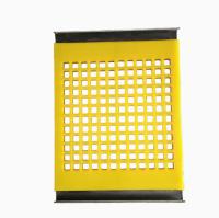 China Polyurethane Screen Mesh Hook Tightening Type Wear Resistant Corrosion Resistant High Elasticity Long Service Life for Mining Ore Screening for sale