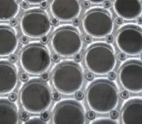 China Diamond Grip Strut Perforated Grating for Anti Slip Walkway Safety Plank Floor Stair Treads for sale