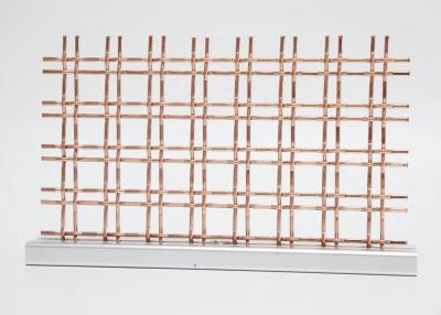China 20 Mesh Lock Crimp Wire Mesh 304 Stainless Steel Woven Metal Decorative for sale
