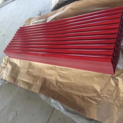 China Matt Surface Profile Steel Color Metal Roof Sheet 1050mm Corrugated Prepainted Roofing Sheet for sale