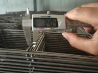 China 3.4mm Wire*15cm Mesh *1.22*2.44 Black Welded Wire Mesh Panel for Canada for sale