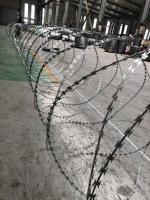 China Durable Concertina Razor Wire for Secure Prison Perimeters for sale