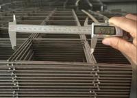 China 3.7mm Black Welded Wire Mesh Panel 150mm*150mm for Construction for sale