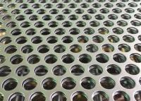 China Stainless Steel 304 Round Hole Perforated Metal Wire Mesh for sale