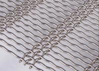China Woven Stainless Steel Crimped Wire Mesh, for Industrial, Material Grade: 304/316 for sale