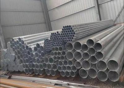 China Round Galvanized Black Steel Pipe for Construction for sale