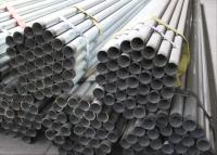 China Round Galvanized Black Steel Pipe for Construction for sale