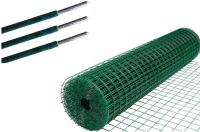 China PVC-Coated Galvanized Welded Wire Mesh for Plant Protection for sale