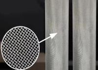 China 10 20 30 Micron 304 316 Stainless Steel Filter Wire Sieve Mesh Plain Woven Technique Screen Welding Punching Cutting Bending for sale