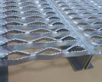 China OEM Tec-Sieve Grip Strut Safety Grating/Perforated Metal Walkway Grating/Catwalk Grating for sale