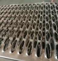 China Antiskid Perforated Grip Strut Plank Stair Treads, Steel Safety Grating Catwalks for sale
