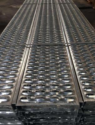 China Non-Slip Safety Serrated Walkway Grip Strut Diamond Steel Plank Grating Panel for sale