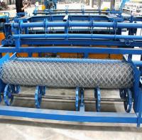 China Galvanized PVC Coated Low Carbon Steel Wire 60*60mm Chain Link Fence for sale