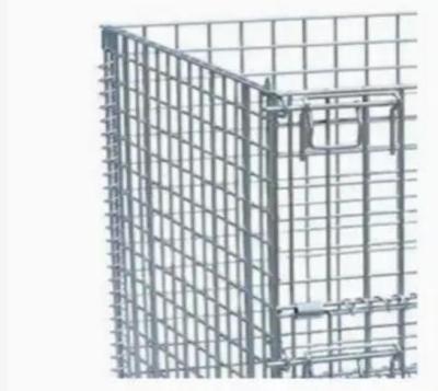 China High Quality Footed Drawer Storage Foldable Wire Mesh Container for sale