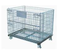 China Warehouse Zinc Galvanized Wire Mesh Container for Logistics Stillage for sale