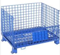 China Metal Storage Cage/Steel Cage/Wire Mesh Cage for Warehouse Transport Stillage Wire Mesh Cage for sale