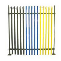 China Steel Palisade Fence Steel Structures for Mobile Base Station Telecom Towers Fence for sale